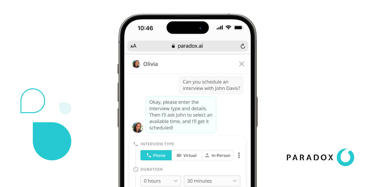 Interview Scheduling Automation — Paradox